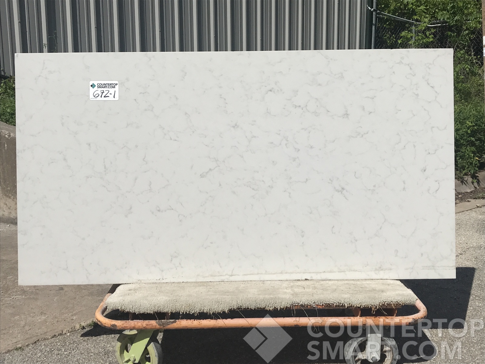 76% off your perfect Quartz (Engineered) Metro Quartz Bianco Terra ...