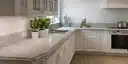 Buy Custom Caesarstone Atlantic Salt Quartz Countertops - Austin, TX