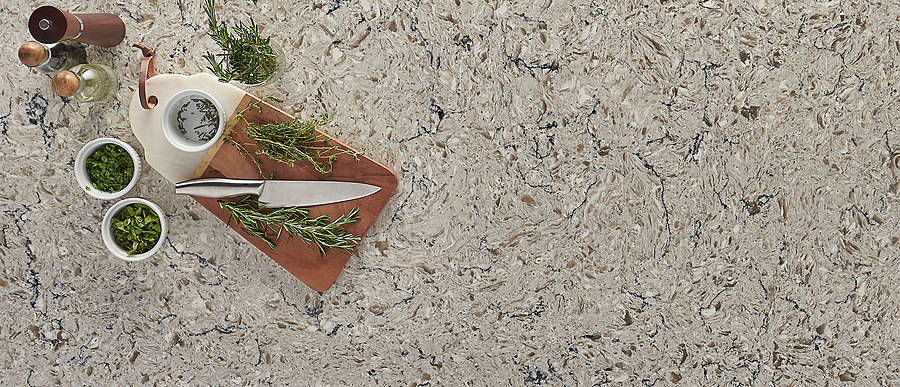 Buy Q Quartz Antico Cloud Quartz Full Slabs Online | CountertopSmart