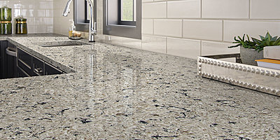 Buy Q Quartz Antico Cloud Quartz Full Slabs Online | CountertopSmart
