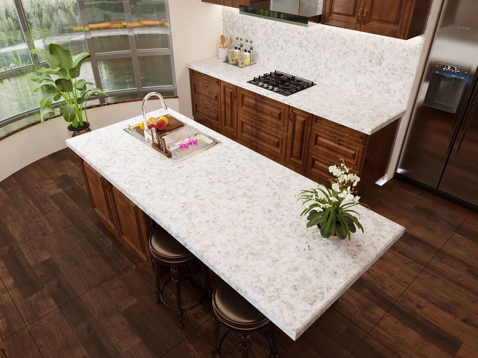 Up to 80% off your perfect Quartz Vicostone Alaska White (Polished ...