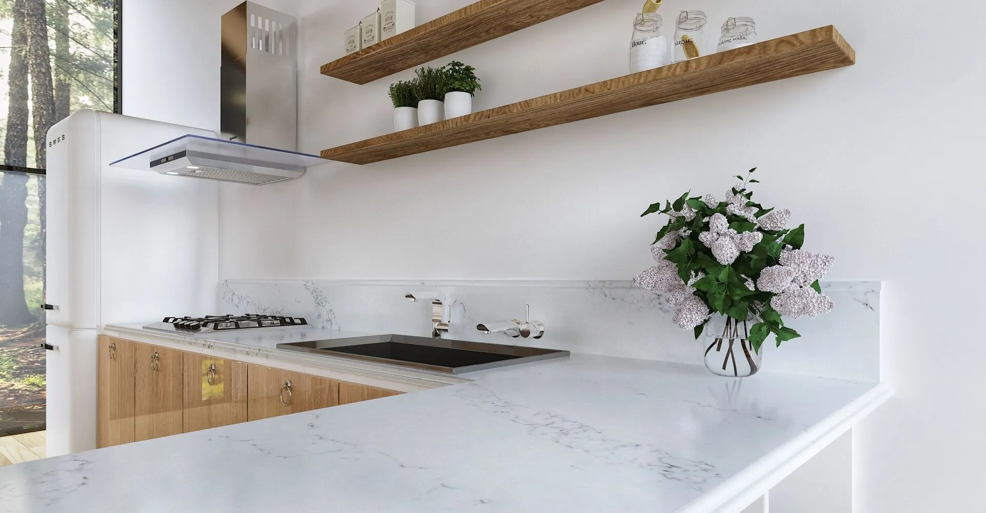 Buy Vicostone Statuario Quartz Full Slabs Online | CountertopSmart