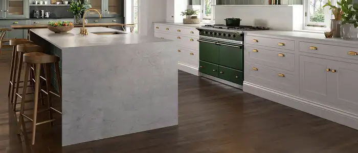 Buy Q Quartz Calacatta Versailles Quartz Full Slabs Online ...