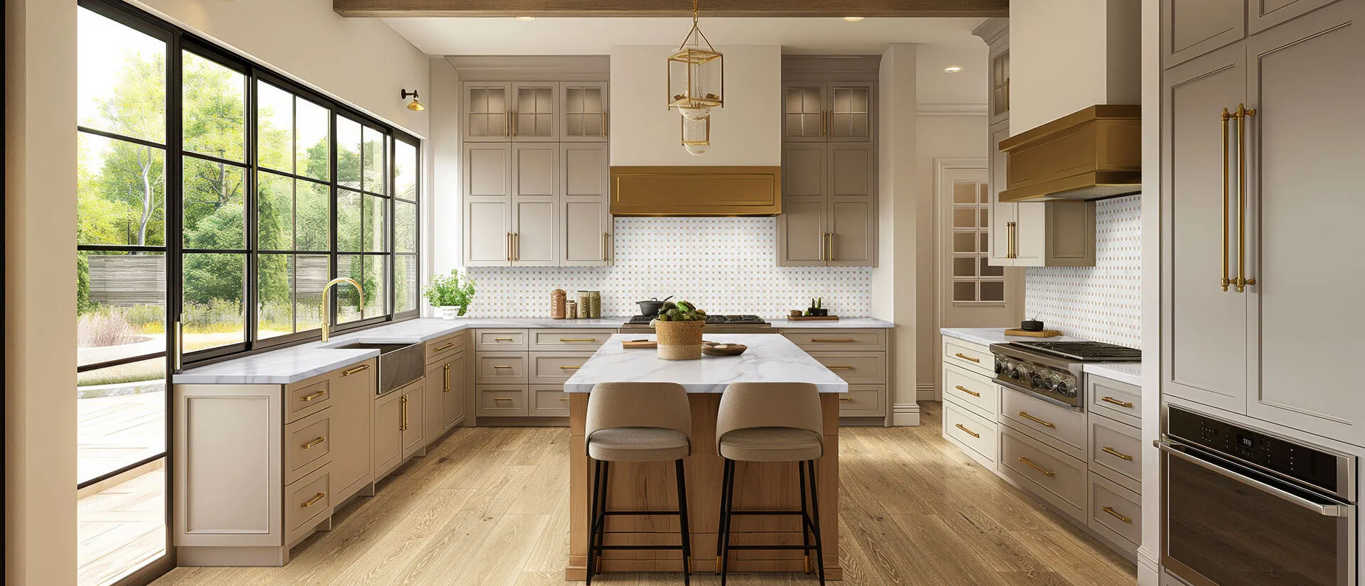 Buy Q Quartz Calacatta Castana Quartz Full Slabs Online | CountertopSmart