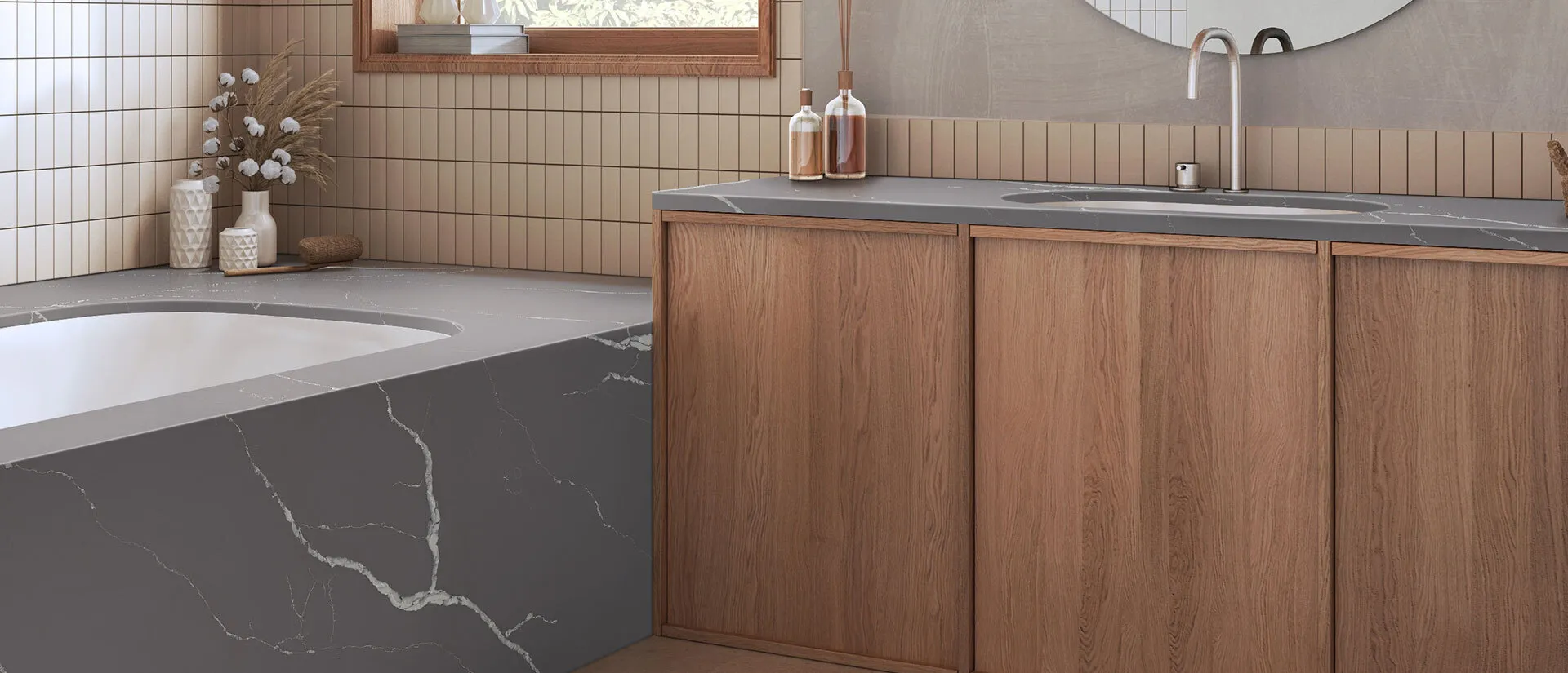 Buy Q Quartz Calacatta Laza Grigio Quartz Full Slabs Online ...